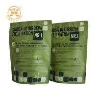 China Custom Printing High Quality Field Rations Packaging Bag Plastic Zipper Packaging Pouch For solid food for sale