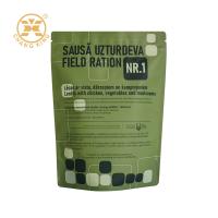 China Custom Printing High Quality Field Rations Packaging Bag Plastic Zipper Packaging Pouch For solid food for sale