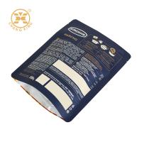 China Custom Printed Food Packaging Bag Food Grade Laminated Heat Sealed Stand Up Bag For Meat Fish Rice Soup for sale