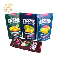 China Custom Printing Stand up Pouch Design Potato Chips Packaging Plastic Banana Coconut Chips Packaging Dry Food Stand up Bag for sale