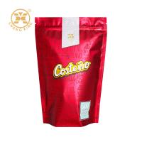 China Stand-Up Pouch for Coffee Food Packaging Moisture-Proof Plastic Aluminum Foil Bag Heat Sealing Coffee Bags for sale