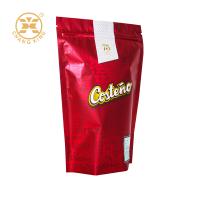 China Stand-Up Pouch for Coffee Food Packaging Moisture-Proof Plastic Aluminum Foil Bag Heat Sealing Coffee Bags for sale