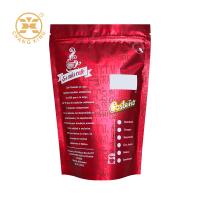 China Stand-Up Pouch for Coffee Food Packaging Moisture-Proof Plastic Aluminum Foil Bag Heat Sealing Coffee Bags for sale