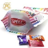 China Low MOQ Digital Print Food Grade Candy Packing Bags Custom Logo Printed Zipper Lock Stand up Candy Bags for sale