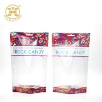 China Low MOQ Digital Print Food Grade Candy Packing Bags Custom Logo Printed Zipper Lock Stand up Candy Bags for sale