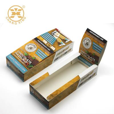 China Custom Printed Cardboard Packaging Box with 300-400g White Cardpaper and 10-Color Printing for Food Display for sale