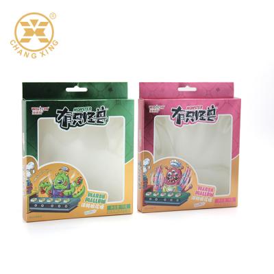 China Customized Clear Window Cookie Packaging Box with CMYK+PMS Printing for Bakery and Food for sale