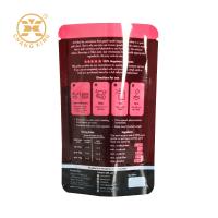 China Custom Plastic Ziplock Pet Food Bag Moisture-Proof Pet Packaging Bags For Dog Cat Food for sale