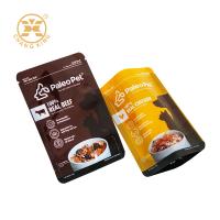 China Custom Plastic Ziplock Pet Food Bag Moisture-Proof Pet Packaging Bags For Dog Cat Food for sale