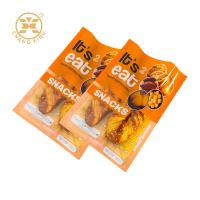 China Custom Printed Bakery Bread Packaging Bag LDPE Plastic Bread Packaging Pouch With Clear Window for sale