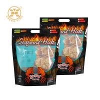China Custom Frozen Food Packaging Bags Customized Plastic Vacuum Food Bags For Shrimp/Fish/Meat/Chicken Seafood Frozen Bags for sale
