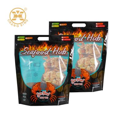 China Custom Frozen Food Packaging Bags Customized Plastic Vacuum Food Bags For Shrimp/Fish/Meat/Chicken Seafood Frozen Bags for sale