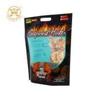 China Custom Frozen Food Packaging Bags Customized Plastic Vacuum Food Bags For Shrimp/Fish/Meat/Chicken Seafood Frozen Bags for sale