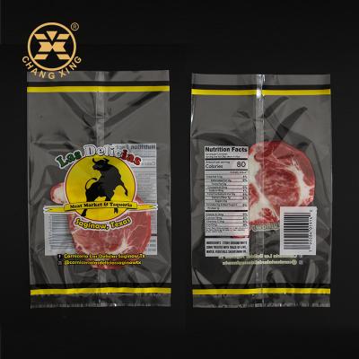 China Custom Transparent Food Packaging Vacuum Sealed Bag Factory Direct Supply for Frozen Shrimp Fish Meat for sale
