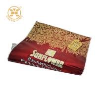 China Custom Printed Resealable 1kg 2kg 5kg Rice Packaging Bag Plastic Handle Rice Bag Plastic Bolsa sided sealed bag for sale