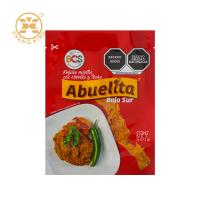 China Custom Food Packaging Bags Customized Plastic Zipper Food Bags For Shrimp/Fish/Meat/Chicken Seafood Bags for sale