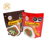 China Custom Food Packaging Bags Customized Plastic Zipper Food Bags For Shrimp/Fish/Meat/Chicken Seafood Bags for sale