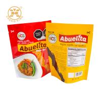 China Custom Food Packaging Bags Customized Plastic Zipper Food Bags For Shrimp/Fish/Meat/Chicken Seafood Bags for sale