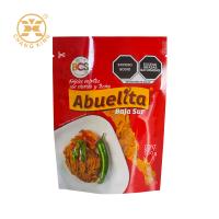 China Custom Food Packaging Bags Customized Plastic Zipper Food Bags For Shrimp/Fish/Meat/Chicken Seafood Bags for sale
