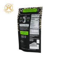 China Custom Stand-Up Pouch Coffee Packaging Bag Moisture-Proof Plastic Protein Powder Bag Heat Sealing Coffee Bags for sale