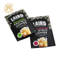 China Custom Stand-Up Pouch Coffee Packaging Bag Moisture-Proof Plastic Protein Powder Bag Heat Sealing Coffee Bags for sale