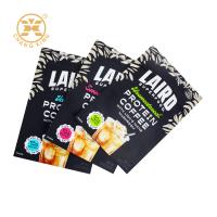 China Custom Stand-Up Pouch Coffee Packaging Bag Moisture-Proof Plastic Protein Powder Bag Heat Sealing Coffee Bags for sale
