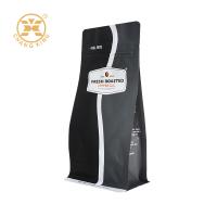 China 250g 500g 1kg Flat Bottom Pouch Coffee Packaging Bag Stand Up Coffee Bags Custom Moisture Proof Zipper Bags for sale