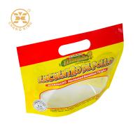 China Custom Printed Roasted Chicken Bag Deli Meat Moisture Proof Feature Zipper Plastic Packaging for sale