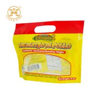 China Custom Printed Roasted Chicken Bag Deli Meat Moisture Proof Feature Zipper Plastic Packaging for sale