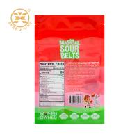 China Custom Printed Food Grade Candy Packaging Bags Custom Logo Zipper Lock Candy Pouch for sale