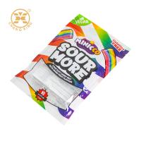China Custom Printed Food Grade Candy Packaging Bags Custom Logo Zipper Lock Candy Pouch for sale