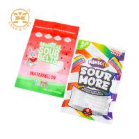 China Custom Printed Food Grade Candy Packaging Bags Custom Logo Zipper Lock Candy Pouch for sale