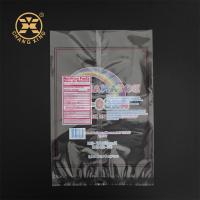 China OEM Custom Printed Food Grade Plastic Sealed Bag With Clear Window For Rice Flour Bean Nuts for sale