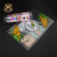 China OEM Custom Printed Food Grade Plastic Sealed Bag With Clear Window For Rice Flour Bean Nuts for sale