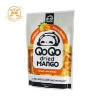 China Custom Print Resealable Zipper Plastic Nuts Dry Fruit Dried Mango Packaging Bags Stand Up Pouch Bags for sale