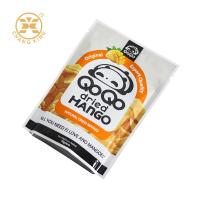 China Custom Print Resealable Zipper Plastic Nuts Dry Fruit Dried Mango Packaging Bags Stand Up Pouch Bags for sale