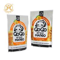 China Custom Print Resealable Zipper Plastic Nuts Dry Fruit Dried Mango Packaging Bags Stand Up Pouch Bags for sale
