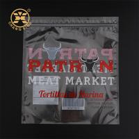 China Custom Transparent Fresh Meat Packaging Bag Food Packaging Vacuum Sealed Bag For Frozen Shrimp Fish Beef for sale