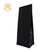 China 250g 500g Custom Coffee Flat Bottom Pouch Stand Up Coffee Beans Packaging Bags Moisture Proof Zipper Bags for sale