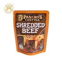 China Custom Printing Food Grade Beef Jerky Packaging Bag Moisture-Proof Sealed Bag For Pork And Beef for sale