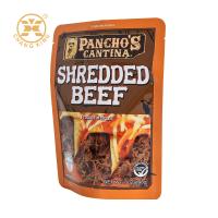 China Custom Printing Food Grade Beef Jerky Packaging Bag Moisture-Proof Sealed Bag For Pork And Beef for sale