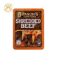 China Custom Printing Food Grade Beef Jerky Packaging Bag Moisture-Proof Sealed Bag For Pork And Beef for sale