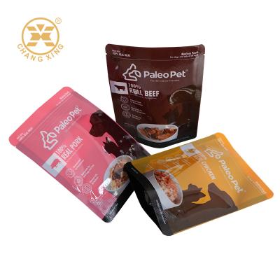 China Custom Printed Foil Mylar High Quality Pet Food Packaging Stand Up Pet Cat Food Bag for sale