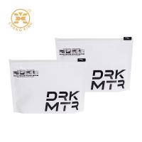 China Custom BOPP Resealable Clothing Zipper Packaging Bag Zip Lock Bags Pouches With Logo For Apparel for sale