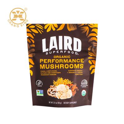China Custom Moisture-Proof Stand Up Pouch Coffee Powder Packaging Bag Plastic Protein Powder Bag Zipper Coffee Bags for sale