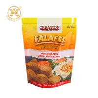 China Custom Printed Food Packaging Bag Food Grade Laminated Stand Up Bag For Fried Food for sale