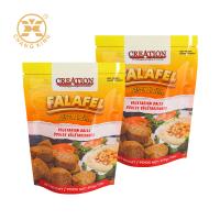 China Custom Printed Food Packaging Bag Food Grade Laminated Stand Up Bag For Fried Food for sale
