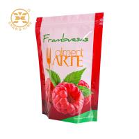 China Custom Printed Food Grade Jam Packaging Bag Zipper Food Packaging Bag Stand Up Bag for sale