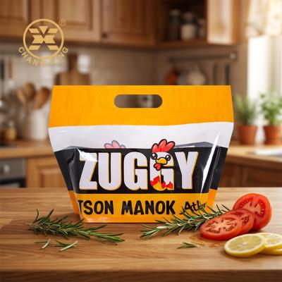 China Wholesale customized custom printed chicken bags lechon manok packaging suppliers OEM plastic bags for roast chicken packaging for sale