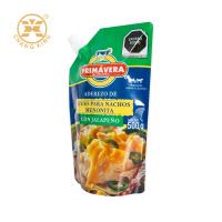 China Food Grade Customizable Stand Up Pouch with Gravure Printing for Sauce and Drink Packaging for sale